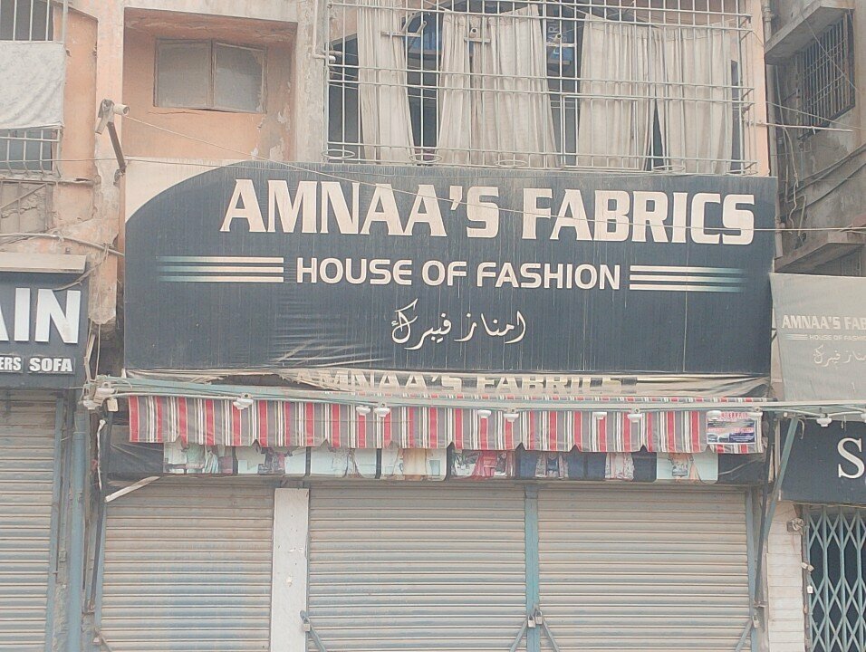 Mefruşat Amnas fabric, Karaçi, foto