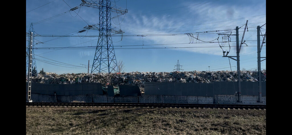 Atık depolama alanı Полигон ТБО, Moskova, foto