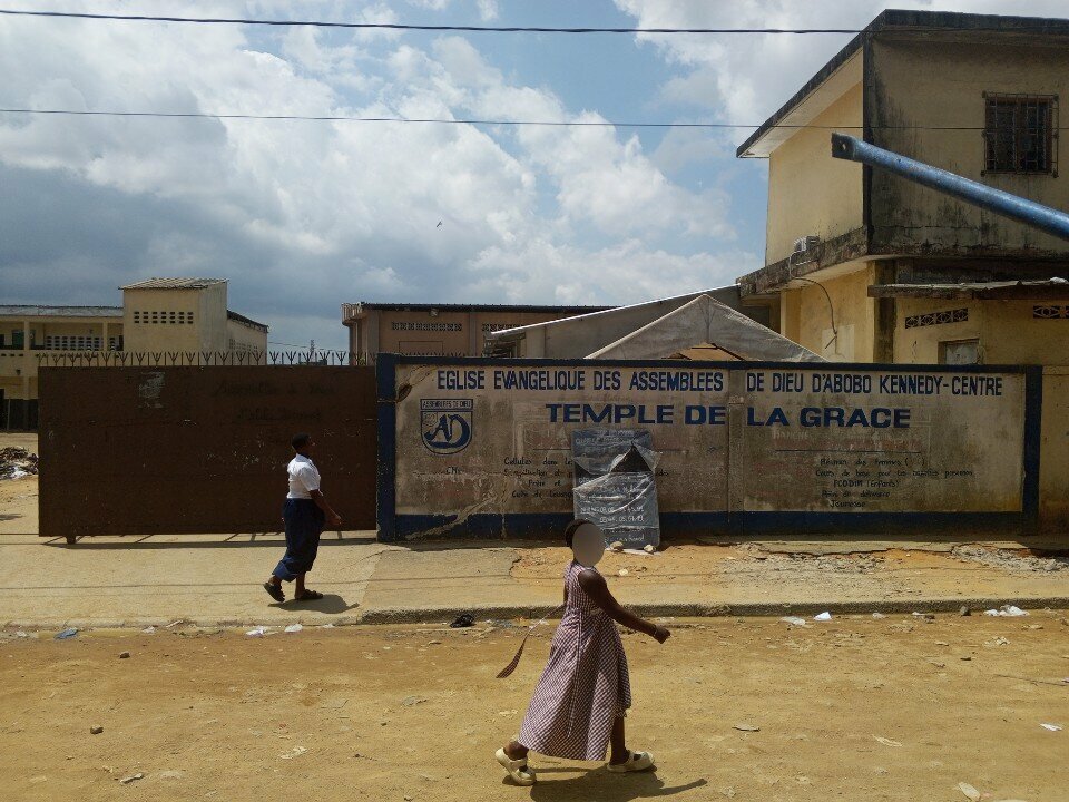 Protestan kilisesi Temple of Grace, Abican, foto