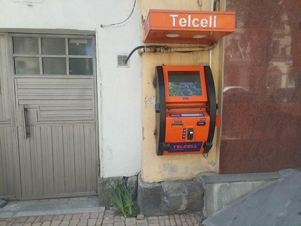 Ödeme terminali Telcell, Erivan, foto