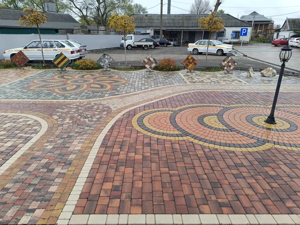 Kaldırım taşları Славянский завод тротуарной плитки, Slaviansk‑na‑Kubani, foto