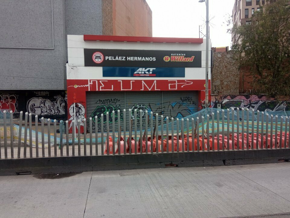 Akümülatör ve şarj cihazları Pelaez Hermanos, Bogota, foto