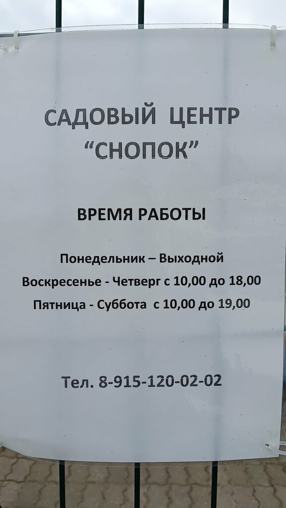 Sera ve bahçe ürünleri Снопок, Moskova ve Moskovskaya oblastı, foto