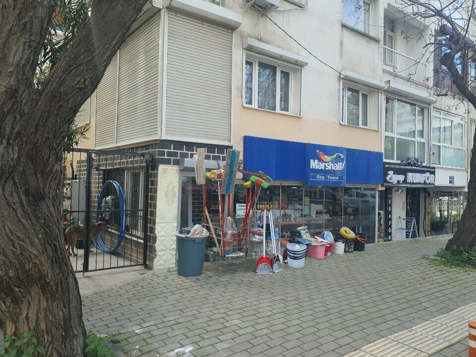 Boya ve cila malzemeleri üretim ve satış yerleri Marshall Öziş Ticaret, İzmir, foto