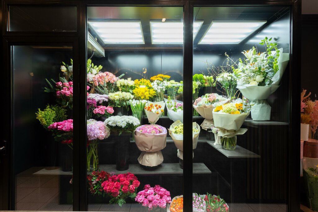 Çiçekçiler Kalendula, Moskova, foto