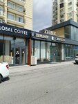 Global coffee (11-shi kóshe No:37/3, Jańa Qala shaǵyn aýdany), kahve dükkanları  Türkistan'dan
