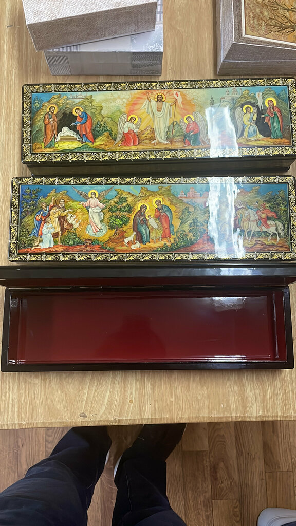 i̇konografi atölyesi Художественная мастерская Русское искусство Мстёры, Vladimirskaya oblastı, foto