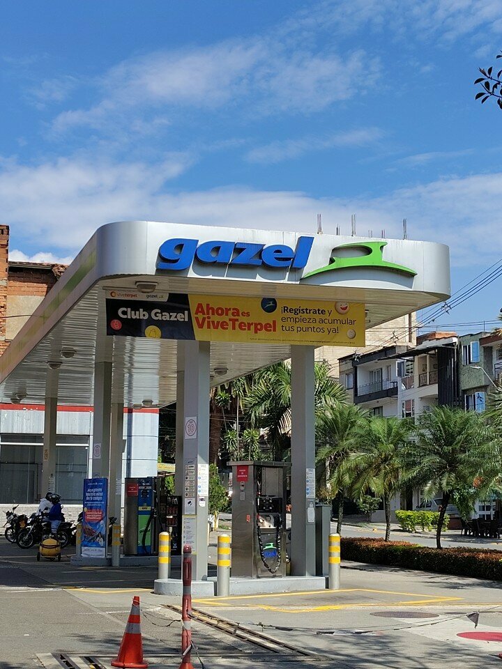 Otogaz dolum istasyonu Eds Gnv Gazel La 70 con San Juan, Medellin, foto