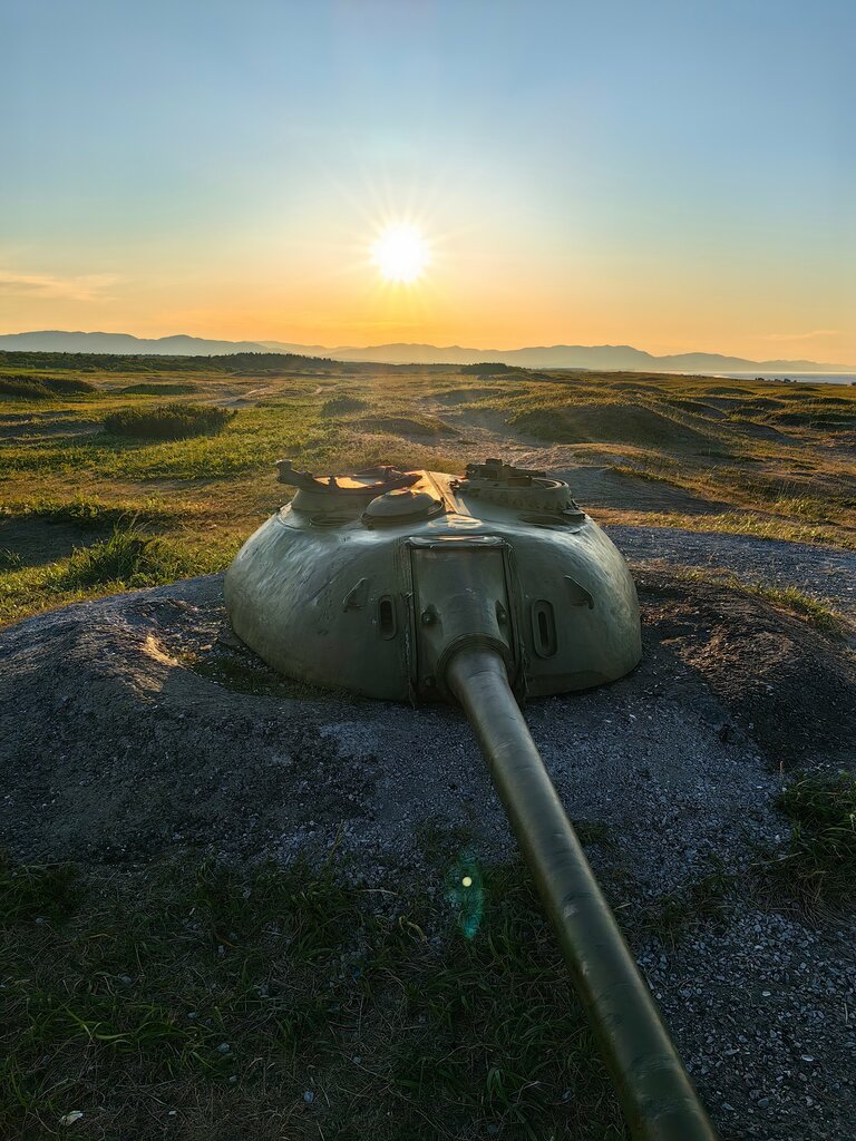 Turistik yerler Башня Т-54, Sahalin Bölgesi, foto