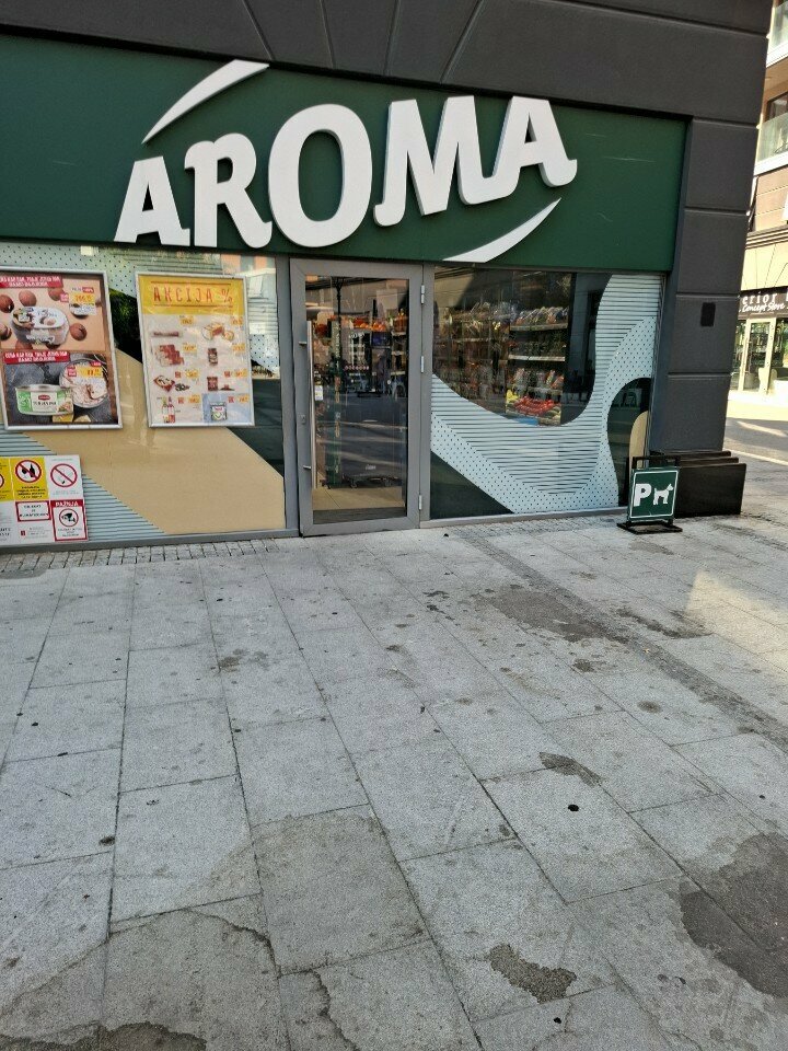 Süpermarket Aroma Market, Belgrad, foto