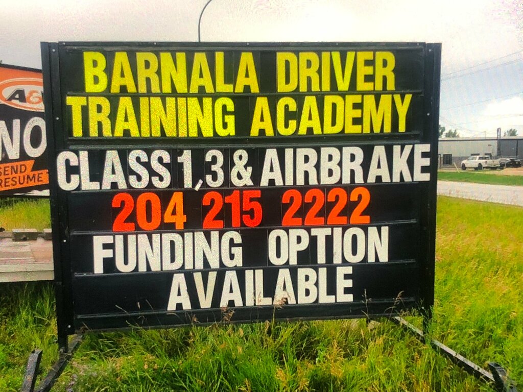 Sürücü kursları Barnala Driver Training Academy, Manitoba, foto