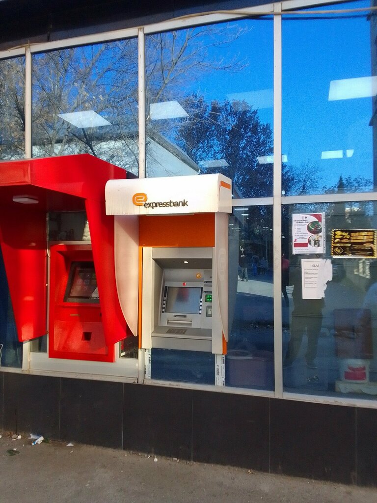 ATM'ler Express Bank ATM, Mingeçevir, foto