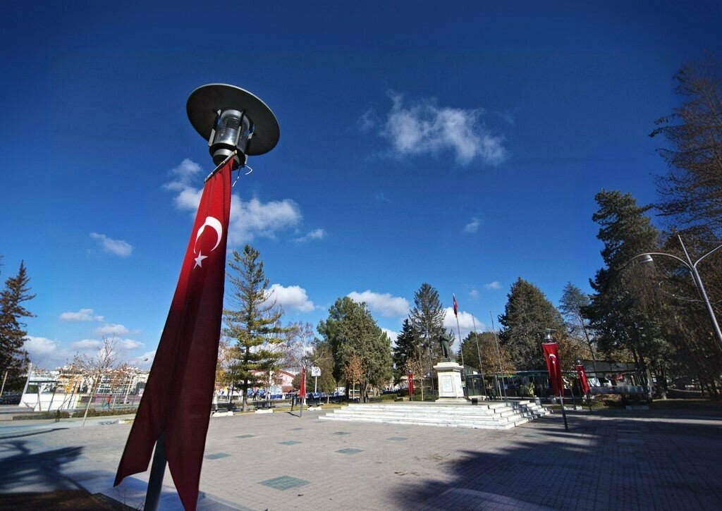 Anıt, heykel Atatürk Anıtı, Çorum, foto
