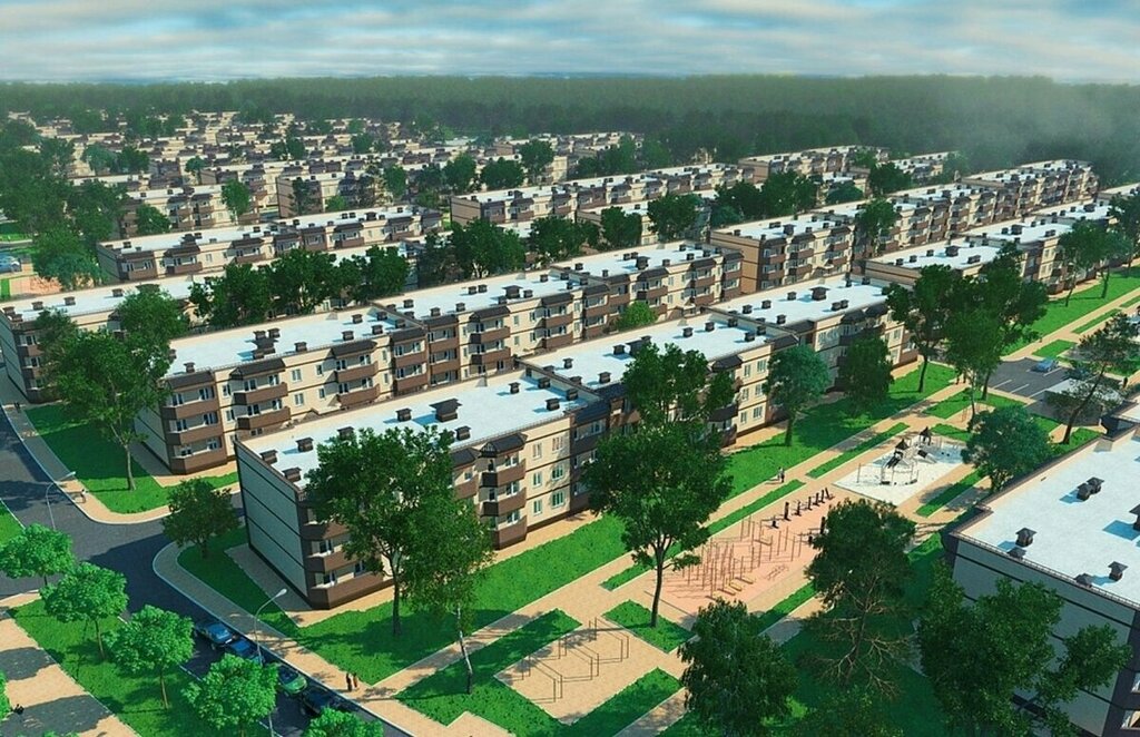 Konut blokları ZhK Semeyny park, Bataysk, foto