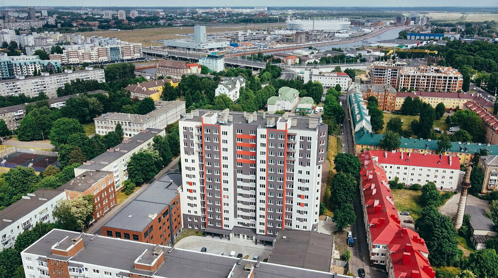 Konut blokları Пик Балтики, Kaliningrad, foto