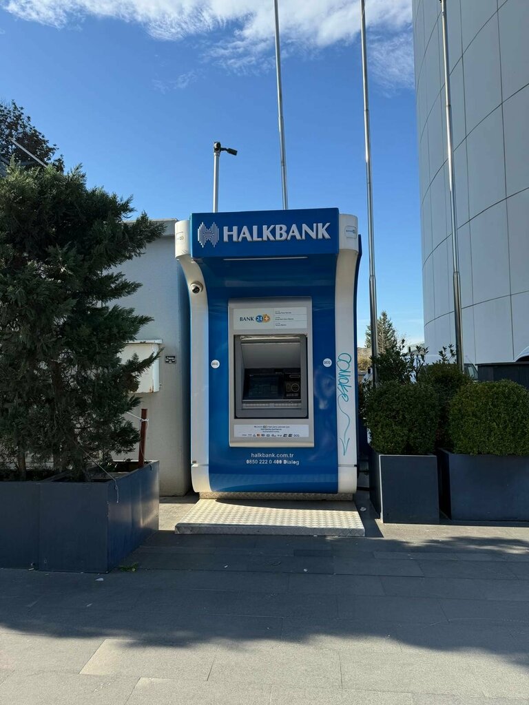 ATM'ler Halkbank, İstanbul, foto