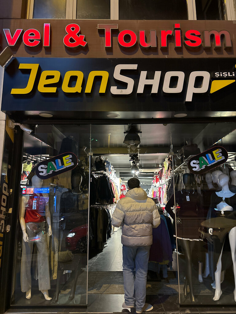 Giyim mağazası Jean Shop, İstanbul, foto