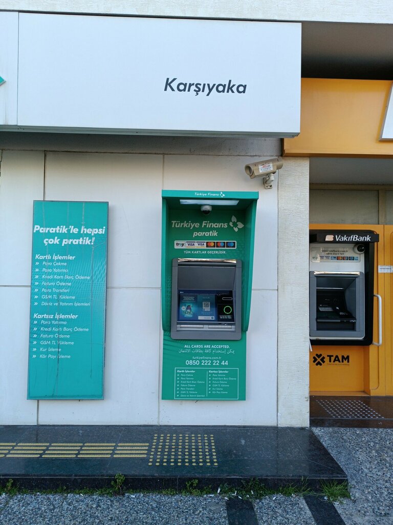 ATM'ler Türkiye Finans, İzmir, foto