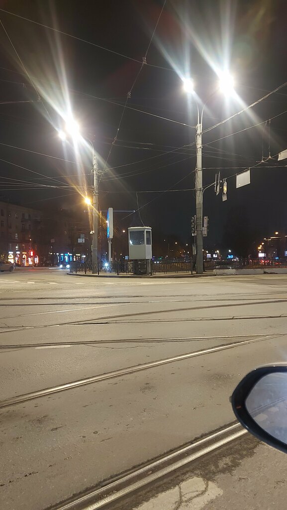 Trafik kontrol noktası Пост ДПС, Saint‑Petersburg, foto