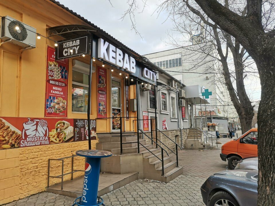 Fast food Kebab city, Kişinev, foto