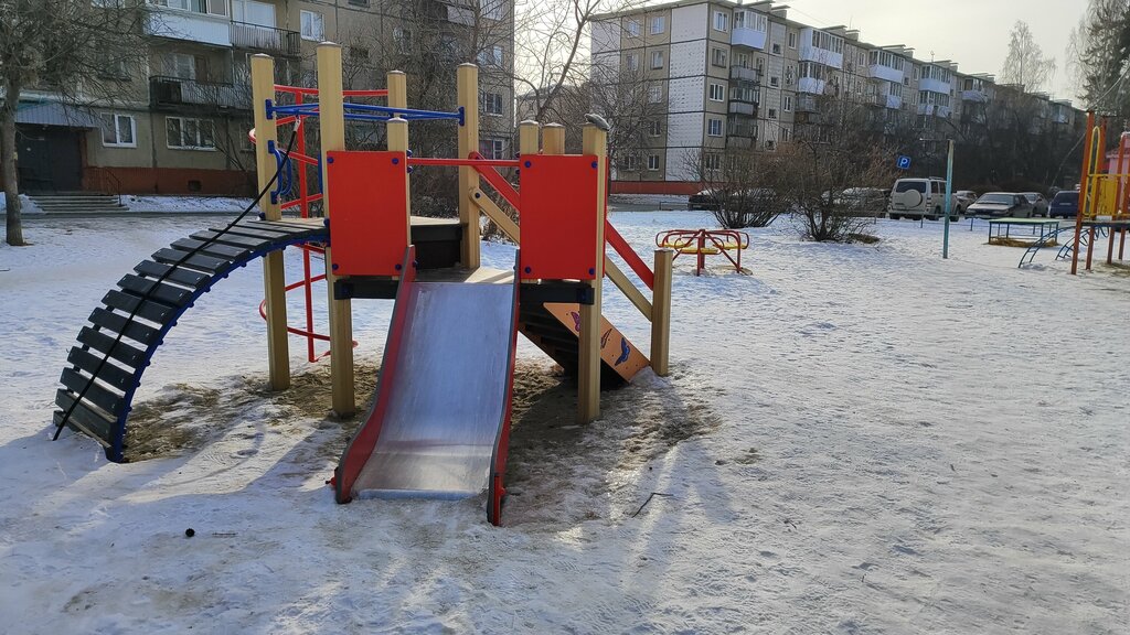 Oyun alanı Playground, Snejinsk, foto