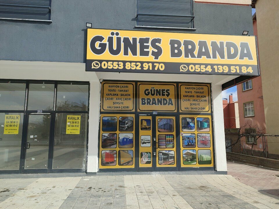 Çerçeve ve çadır yapıları Güneş Branda, Konya, foto