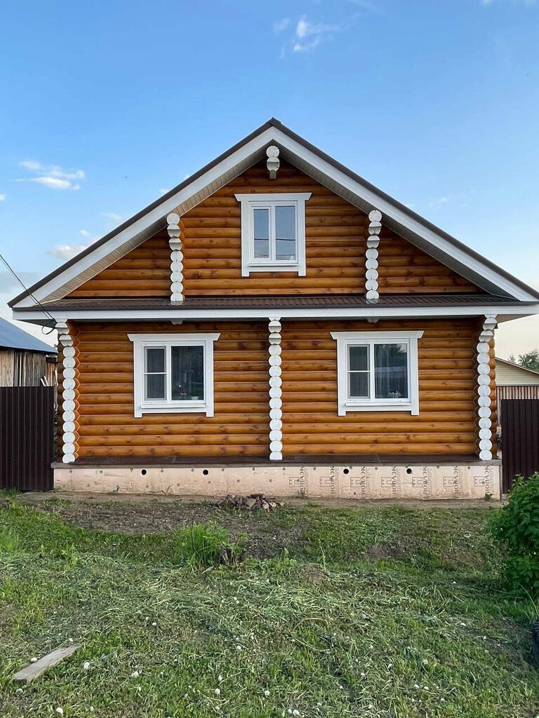 Yazlık ev inşaatı Судай Сруб, Kostromskaya oblastı, foto