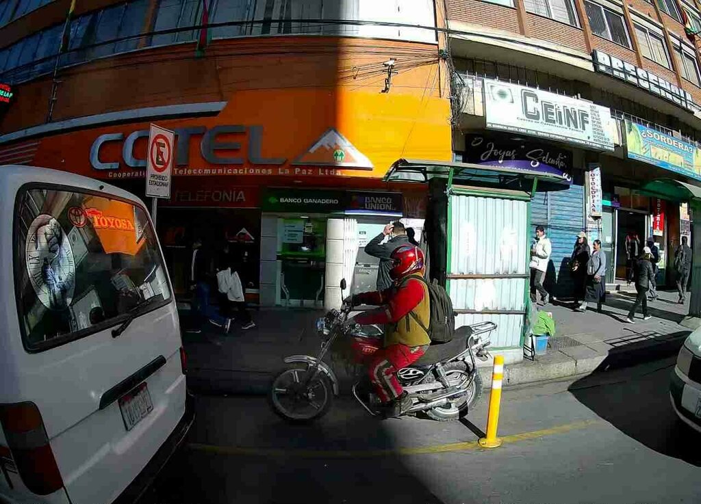ATM'ler Banco Ganadero, La Paz, foto
