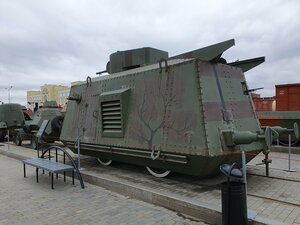 Тяжёлая бронедрезина БДТ-35 (Sverdlovsk Region, Verkhnyaya Pyshma), teknoloji anıtı  Verhniaya Pyşma'dan