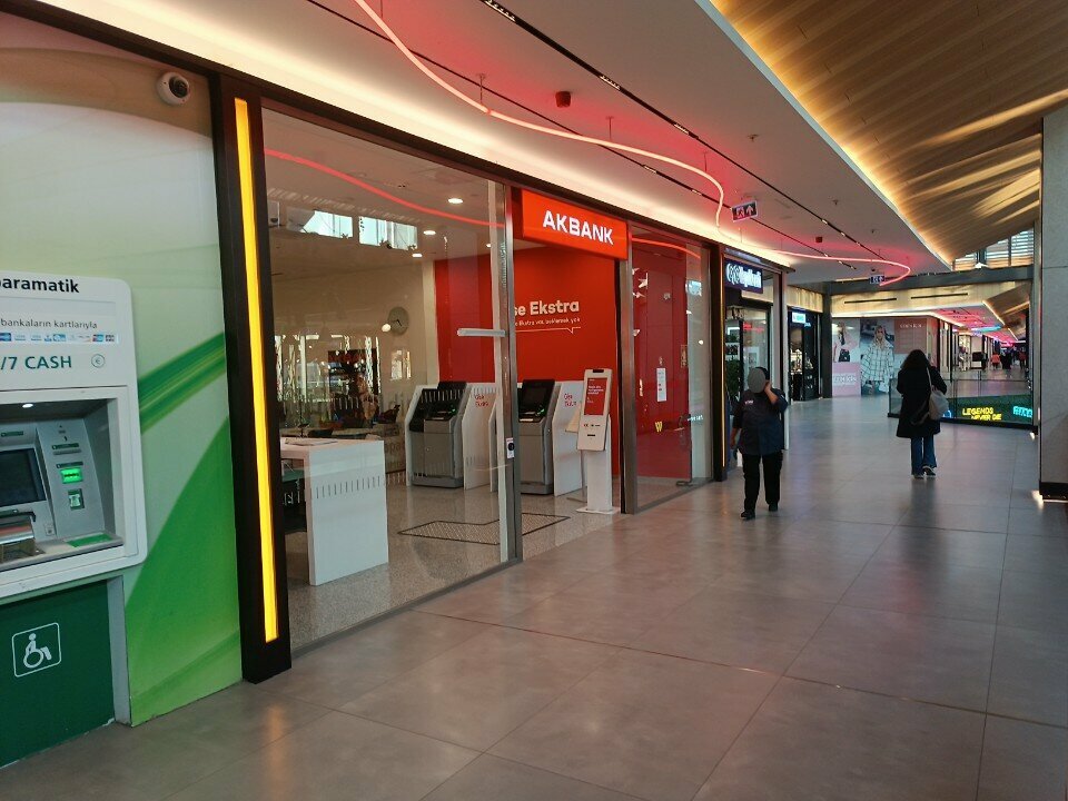 ATM'ler Akbank ATM, İstanbul, foto