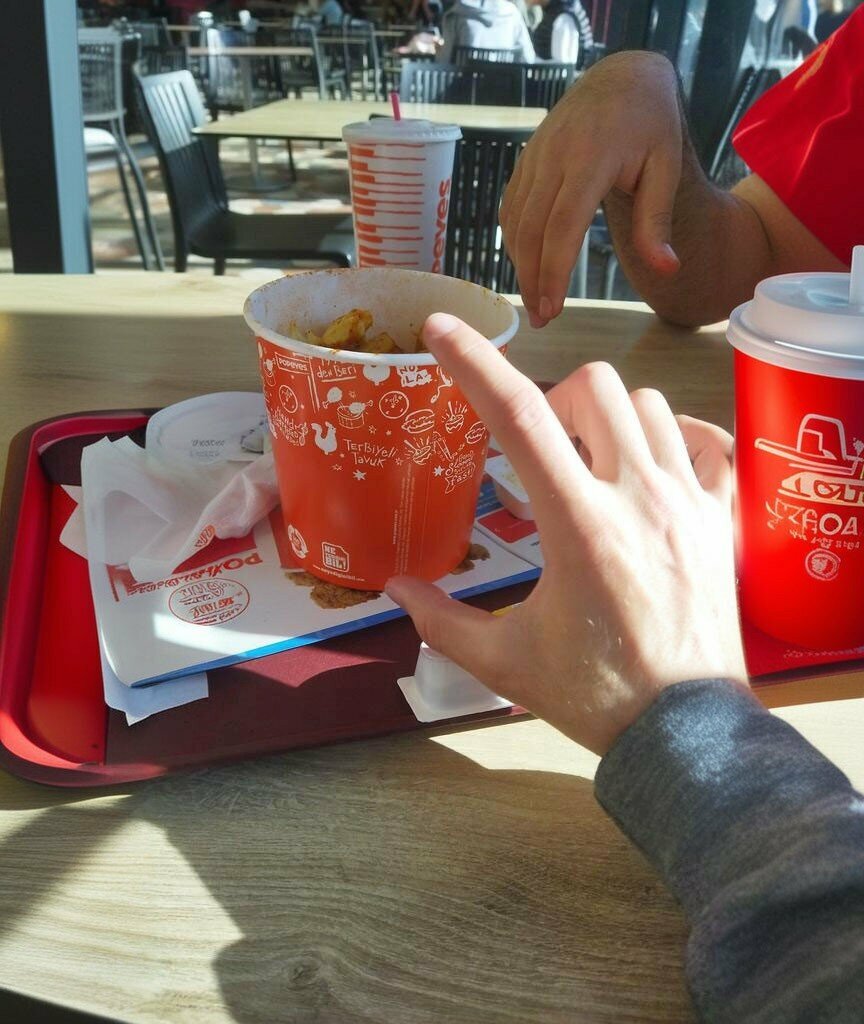 Fast food Popeyes, Van, foto
