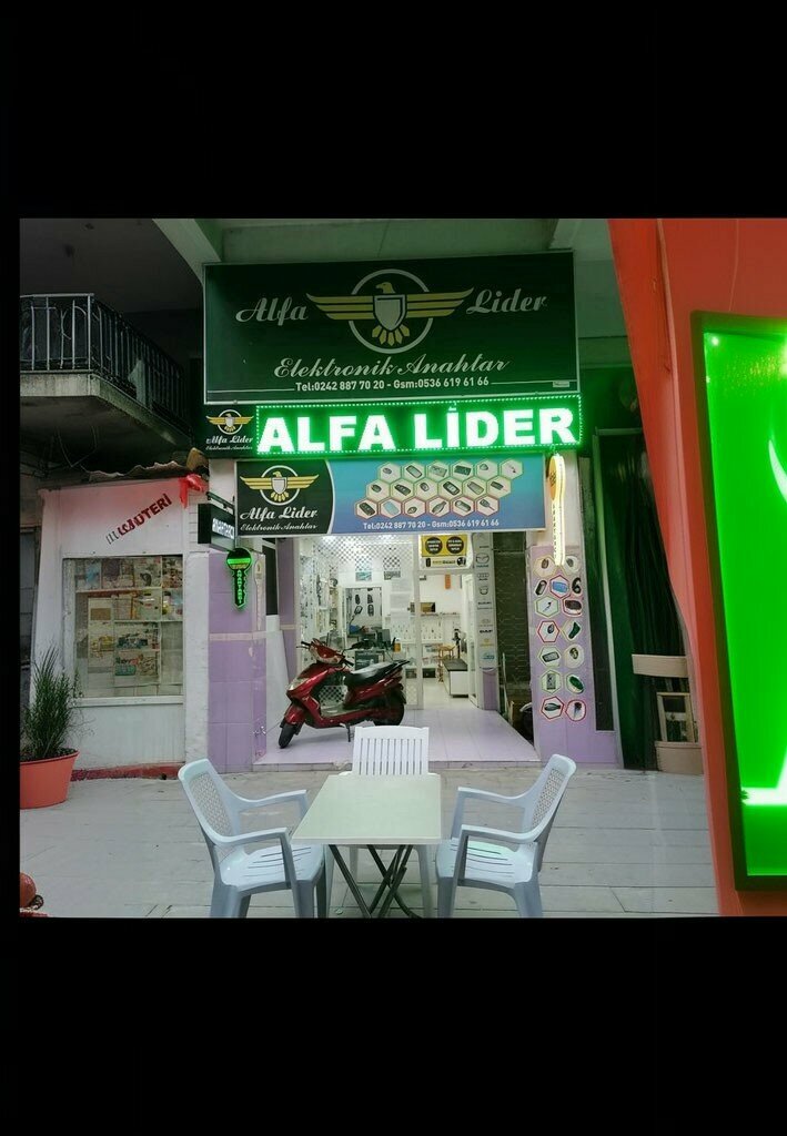Çilingirler Alfa Lider Elektronik Anahtar, Kumluca, foto