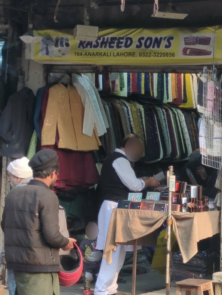 Giyim mağazası Rashid sons, Lahor, foto