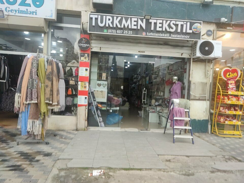 Ev tekstili mağazaları Turkmen tekstil, Bakü, foto