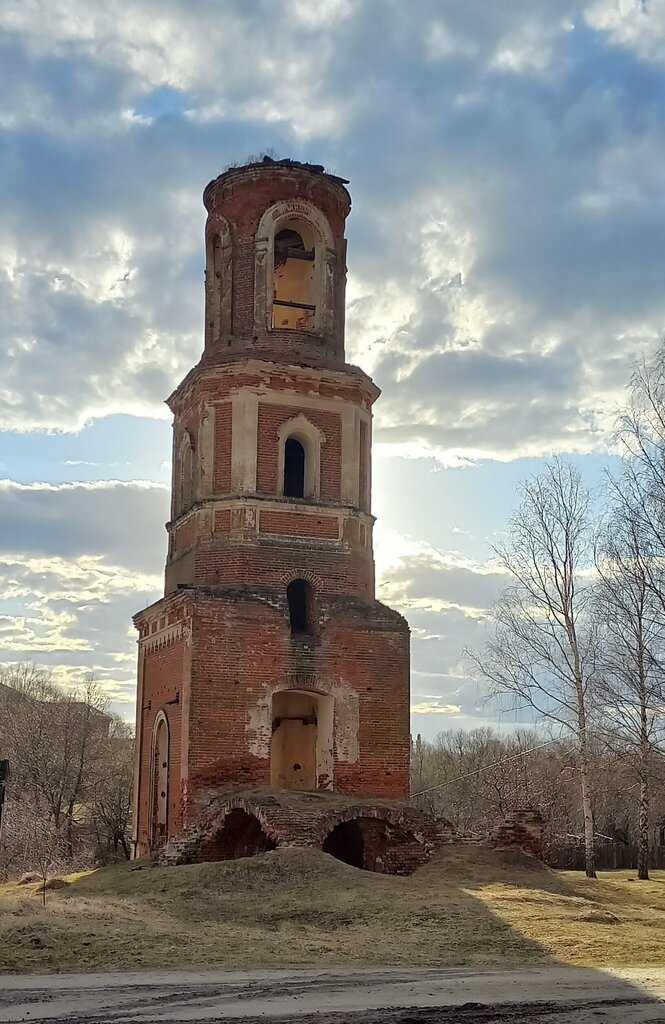 Ortodoks kiliseleri Колокольня церкви Владимира равноапостольного, Nijegorodskaya oblastı, foto