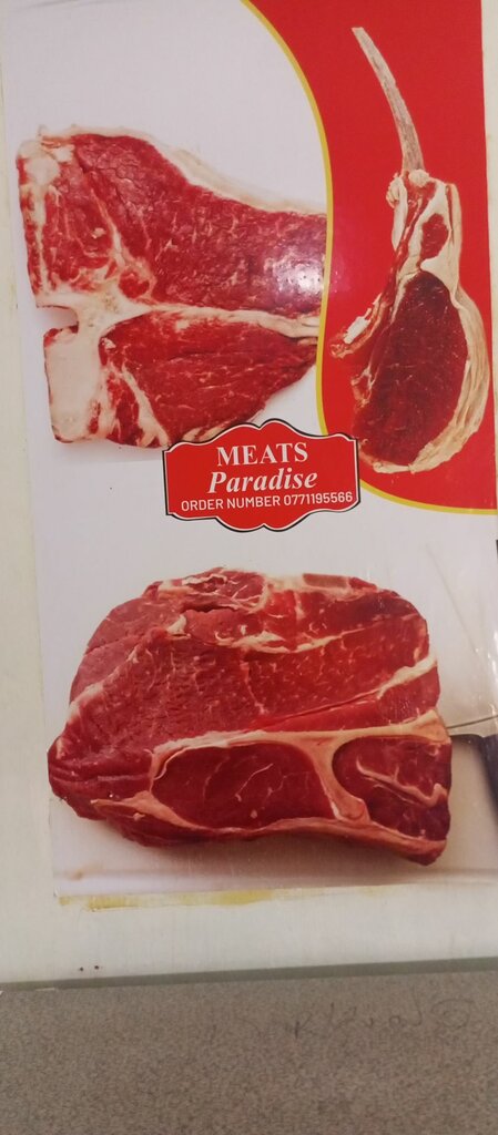 Kasap, şarküteri Meats Paradise, Lusaka, foto