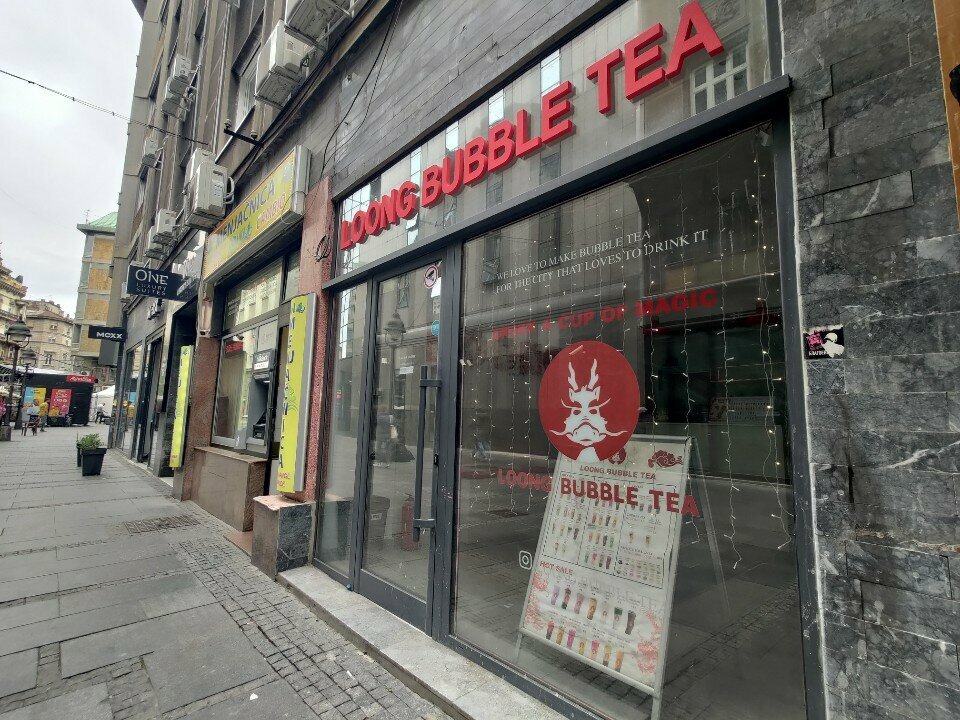 Çay mağazaları Loong Bubble Tea, Belgrad, foto