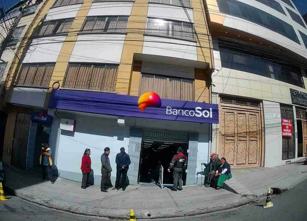 Banka Banco Sol, La Paz, foto