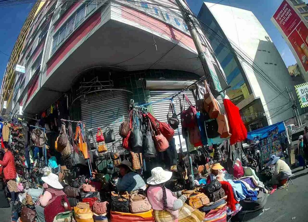 Mini-market Market Post, La Paz, foto