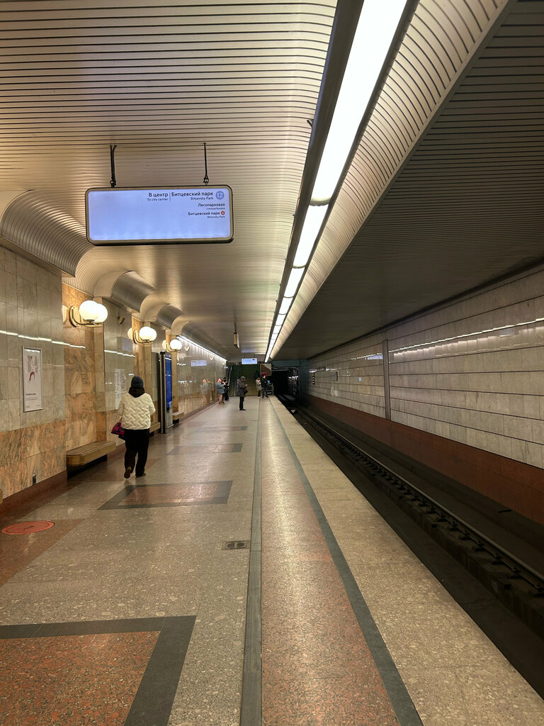 Metro istasyonu Ulitsa Starokachalovskaya, Moskova, foto