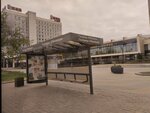 Gascinica Jubiliejnaja (Minsk, Pieramozhcaw Avenue), toplu taşıma durağı  Minsk'ten