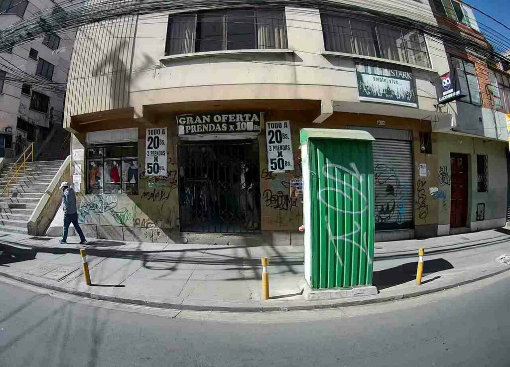 Mini-market Market Post, La Paz, foto