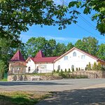 Гостевой дом Друзей Саввы Ямщикова (Pushkinskaya ulitsa No:9А, rabochiy posyolok Pushkinskiye Gory), konuk evi  Pskovskaya oblastından