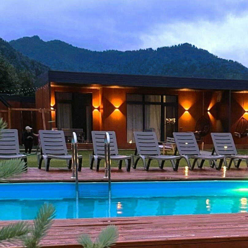 Resort oteller, tesisler Idyll, Altay Cumhuriyeti, foto