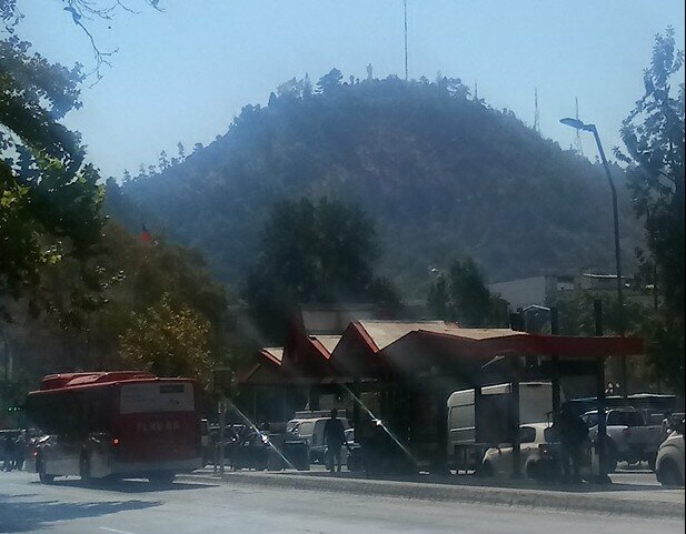Kültür ve eğlence parkları Parque Metropolitano Cerro San Cristóbal, Başkent ili, foto