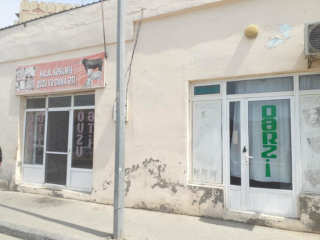 Kasap, şarküteri Et dukani, Bakü, foto