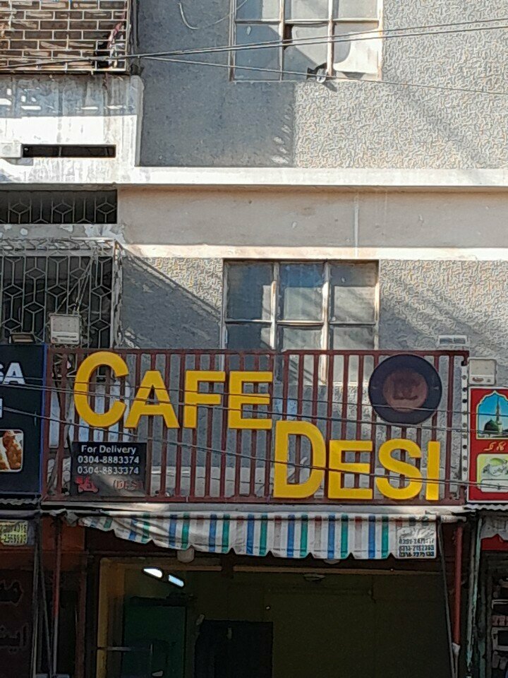 Kafe Cafe desi, Karaçi, foto