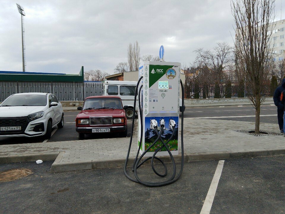 Elektrikli oto şarj istasyonları ПСС, Maykop, foto