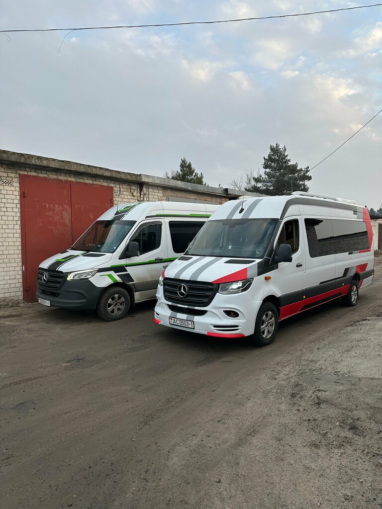 Şehiriçi yolcu taşımacılığı Пасажирские перевозки, Pinsk, foto