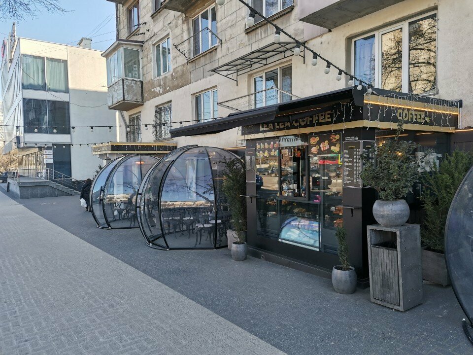 Al götür kahve Lea Lea Coffee, Kişinev, foto